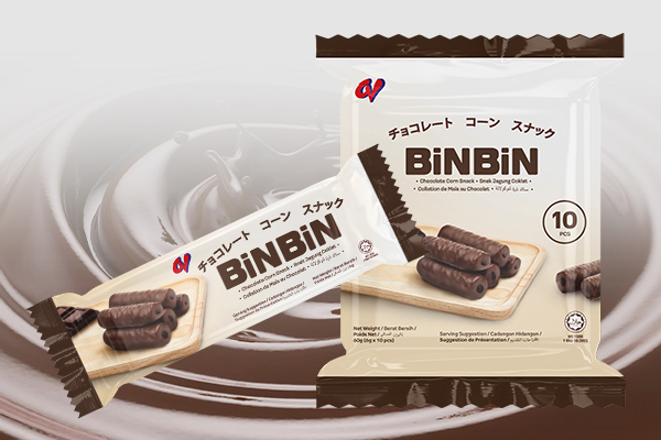 BinBin Chocolate Corn Snack